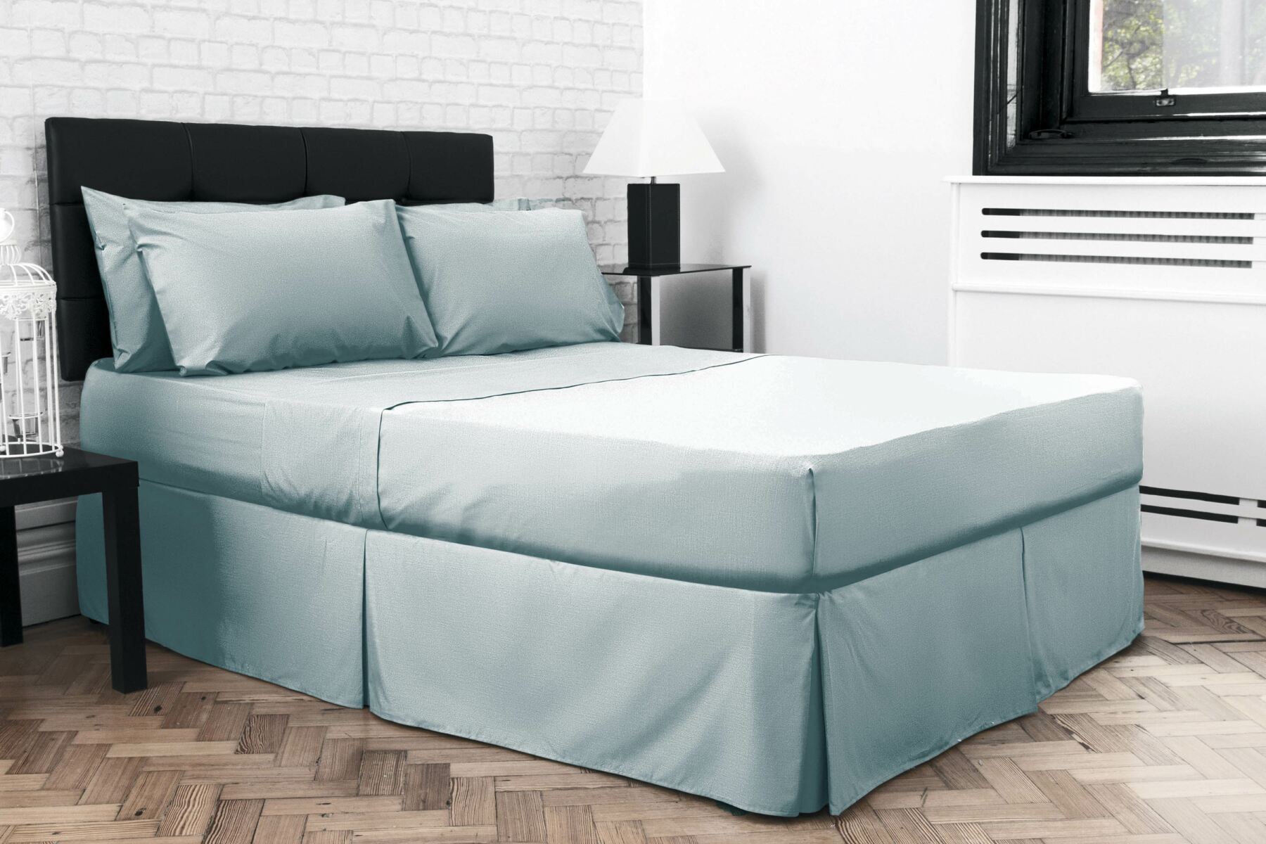 Percale Platform Valance | Belledorm