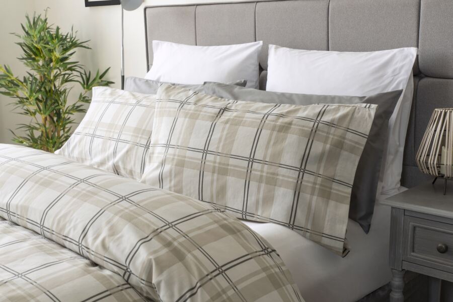 Check Duvet Cover Set | Belledorm